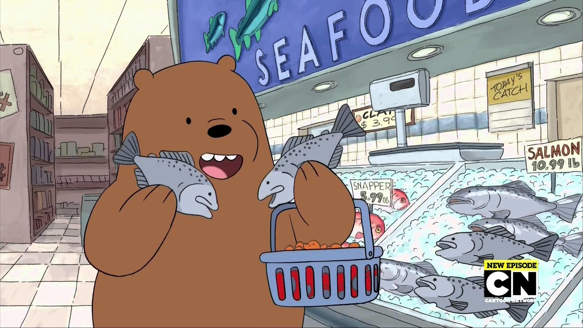 We Bare Bears Grizz Tumblr Wallpapers - Wallpaper Cave