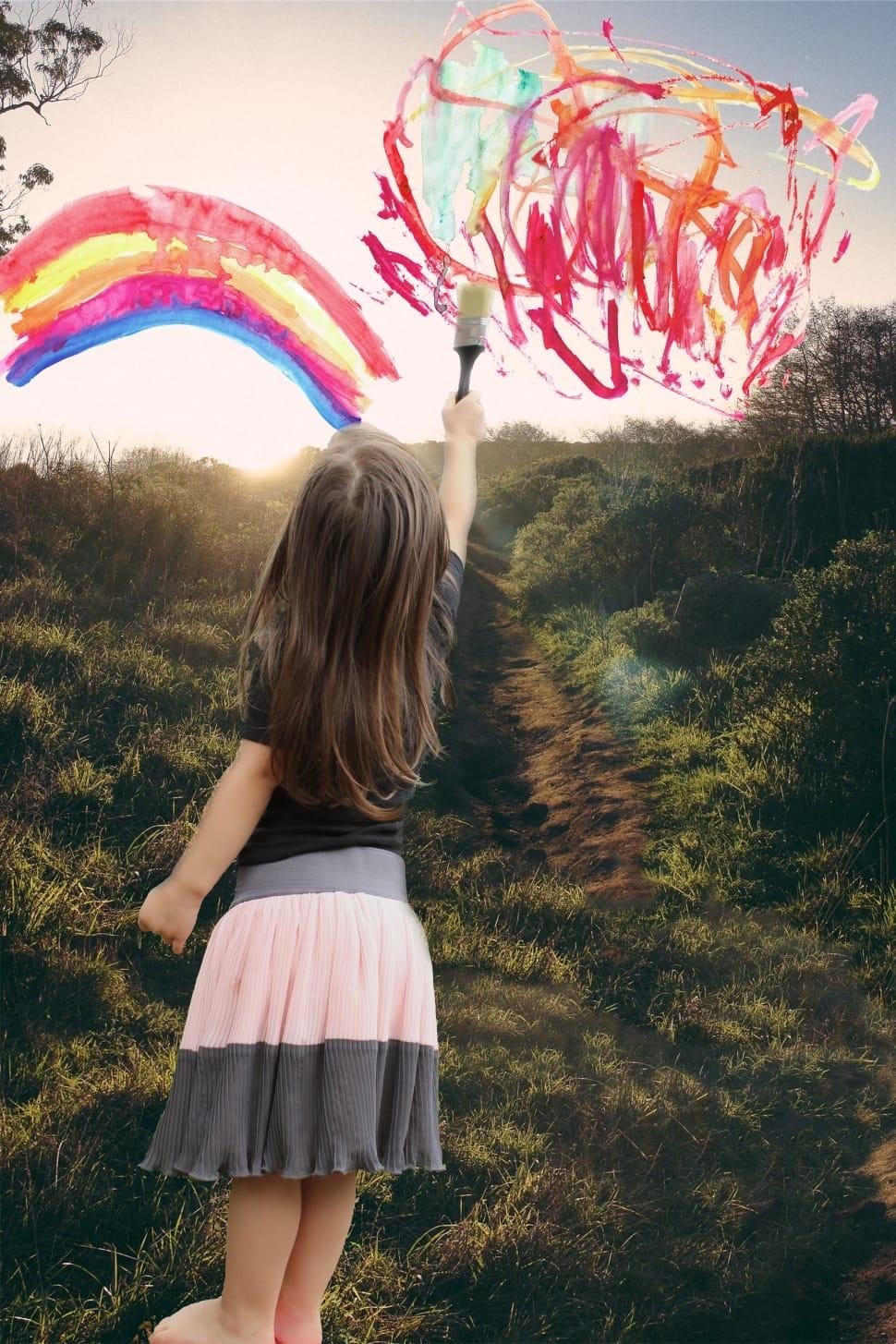 Girl And Paintbrush Wallpapers - Wallpaper Cave