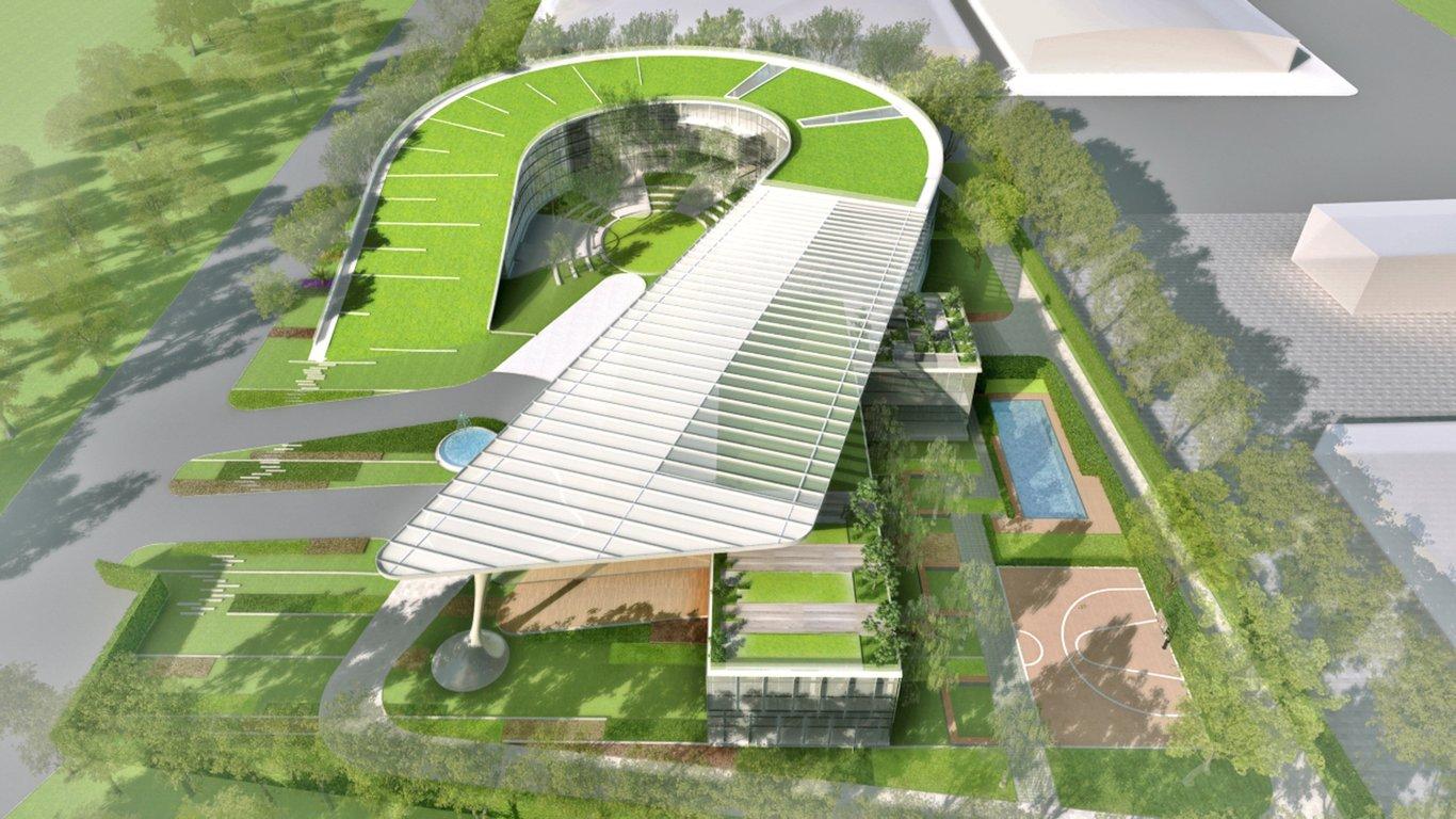 Buildings Design Aerial View Wallpapers - Wallpaper Cave