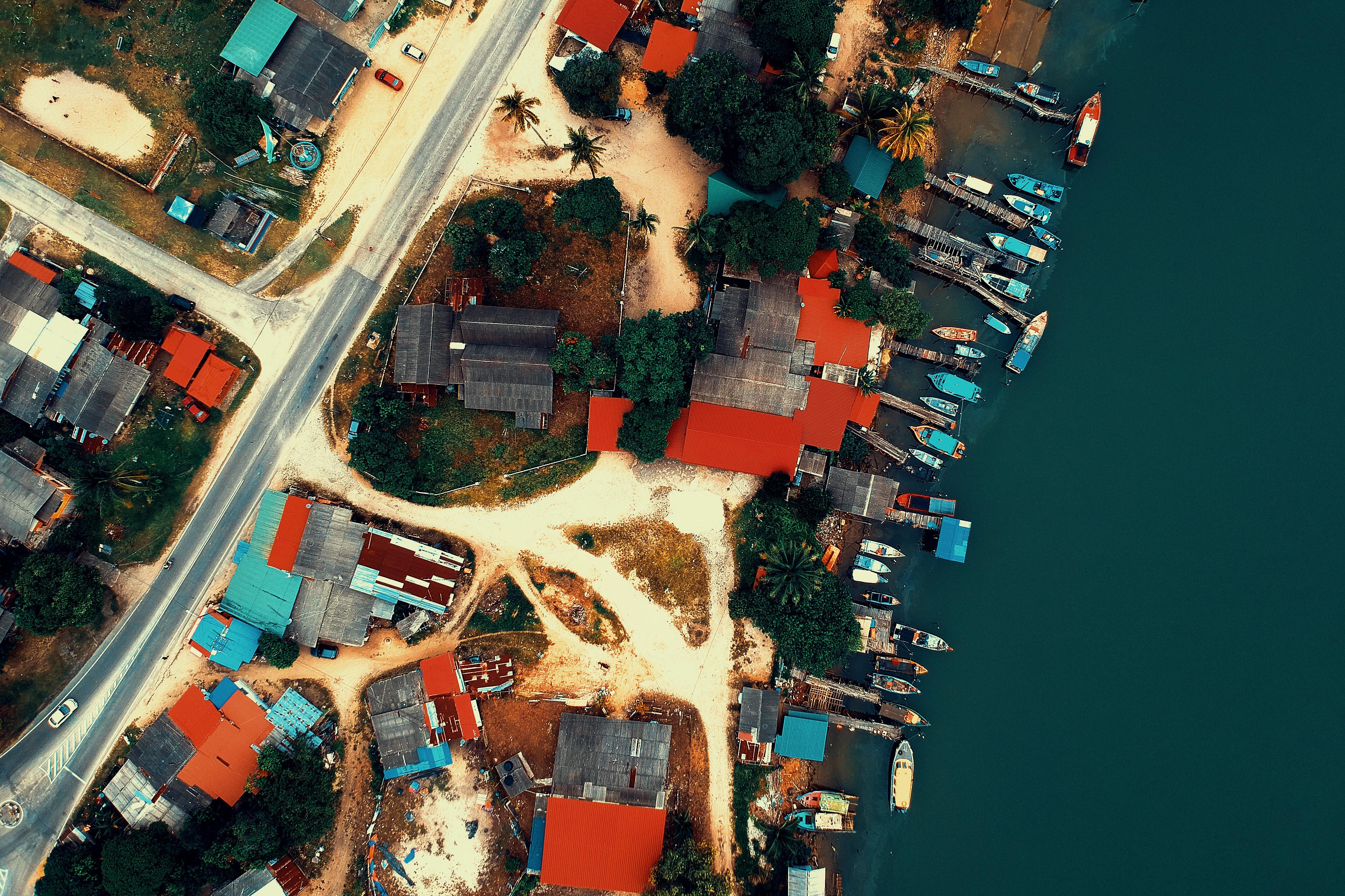 Buildings Design Aerial View Wallpapers - Wallpaper Cave