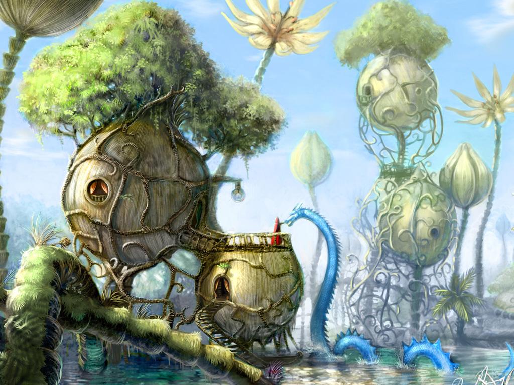 Desktop Fantasy Wallpapers - Wallpaper Cave