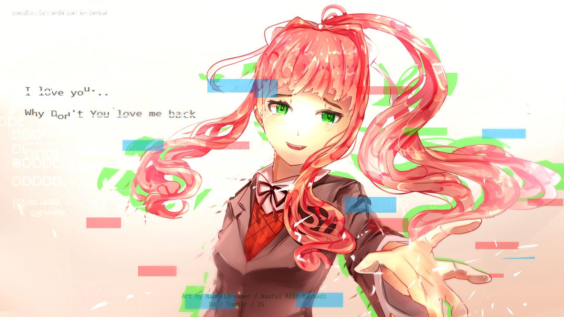 Doki Doki Literature Club Christmas Wallpapers Wallpaper Cave