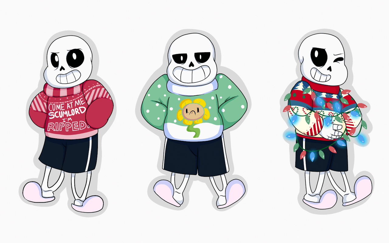 Christmas Sans Wallpapers - Wallpaper Cave