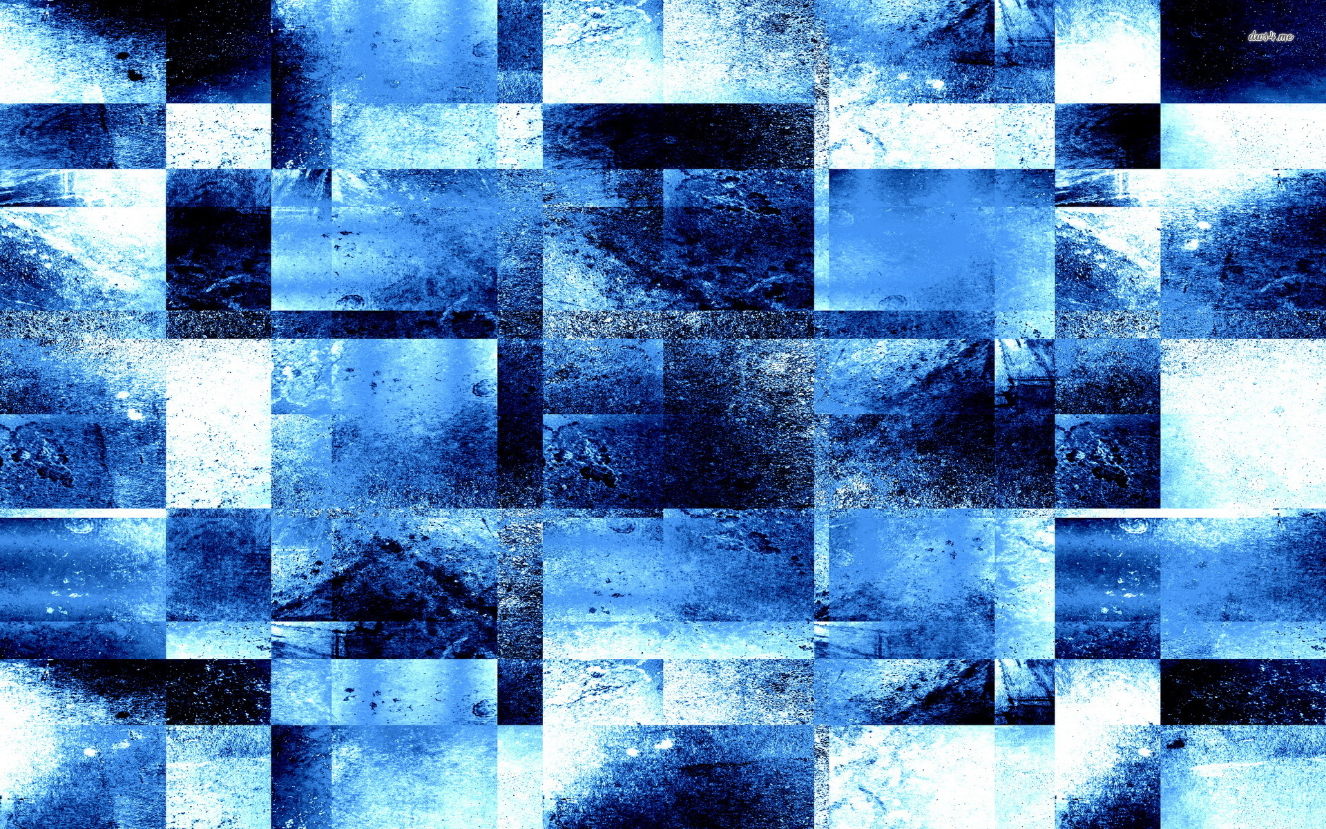 Blue Digital Art Squares Wallpapers - Wallpaper Cave