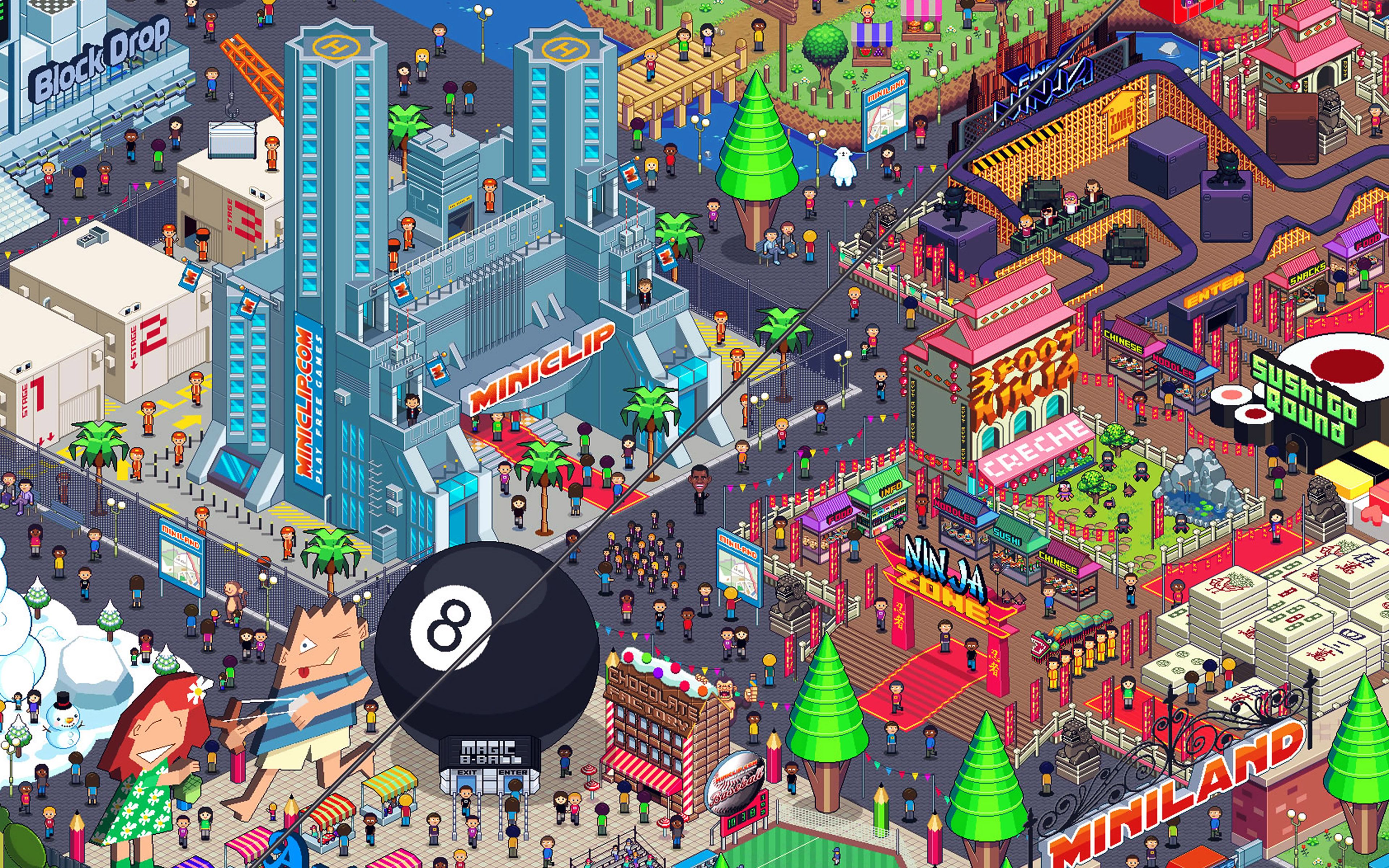 Pixel Desktop Wallpapers - Wallpaper Cave