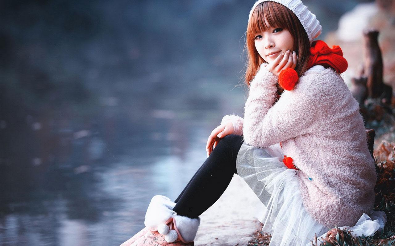 Beautiful Winter Girl Wallpapers - Wallpaper Cave