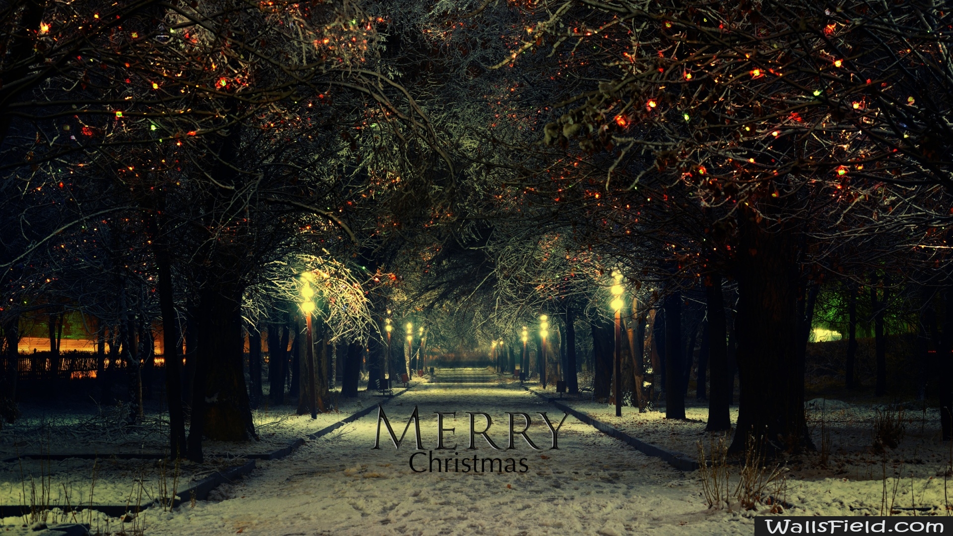Merry Christmas Night Wallpapers - Wallpaper Cave