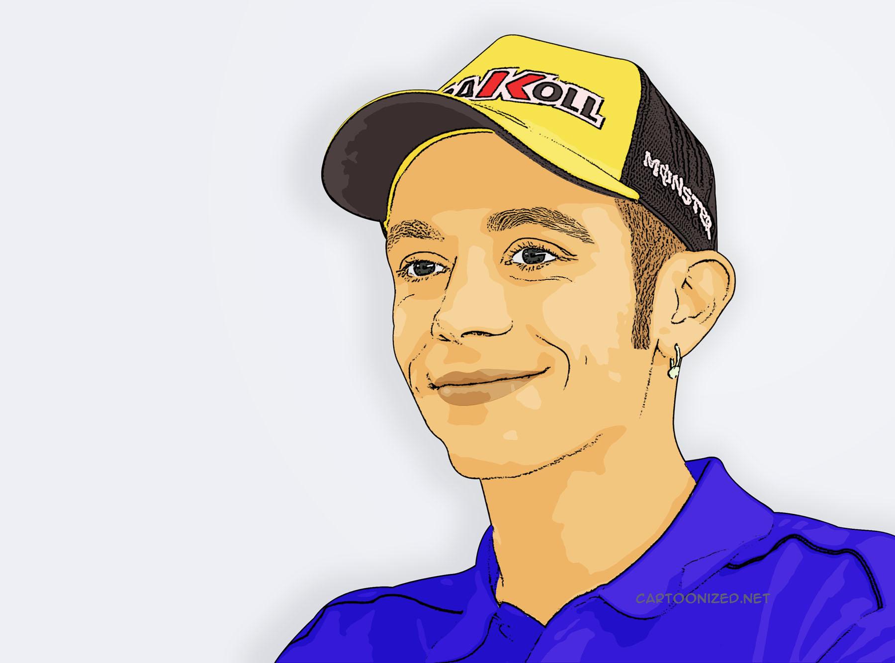Valentino Rossi Cartoon Photography Wallpapers - Wallpaper Cave