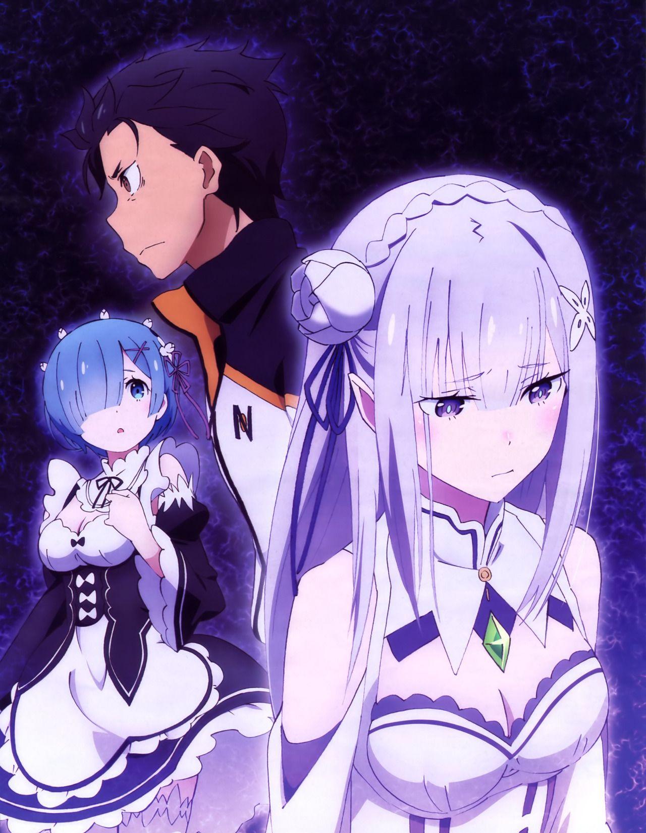 Subaru X Rem Anime Wallpapers - Wallpaper Cave