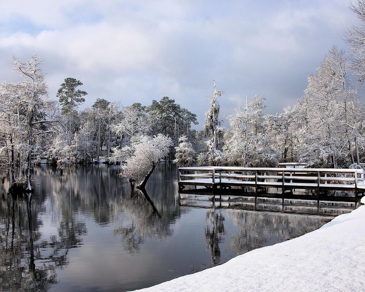 Winter Reflections Wallpapers - Wallpaper Cave