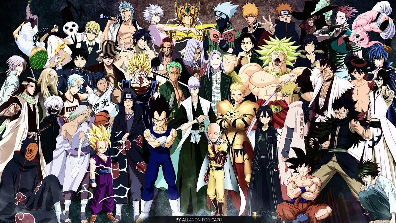 Anime Collage Ps4 Wallpapers - Wallpaper Cave