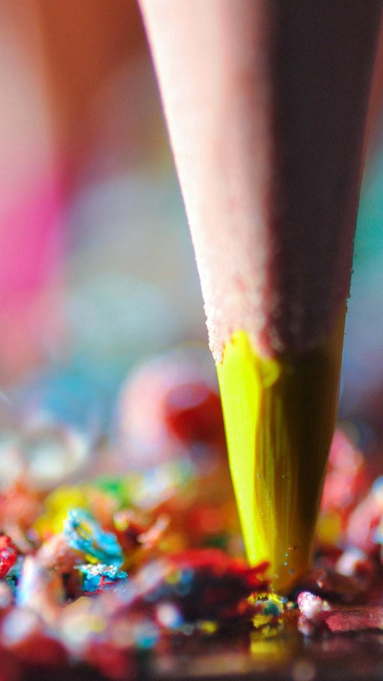 Colourful Pencil Mobile Hd Wallpapers - Wallpaper Cave