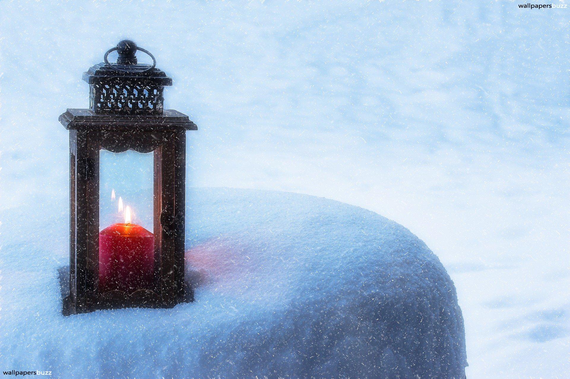 Winter Lantern Wallpapers - Wallpaper Cave