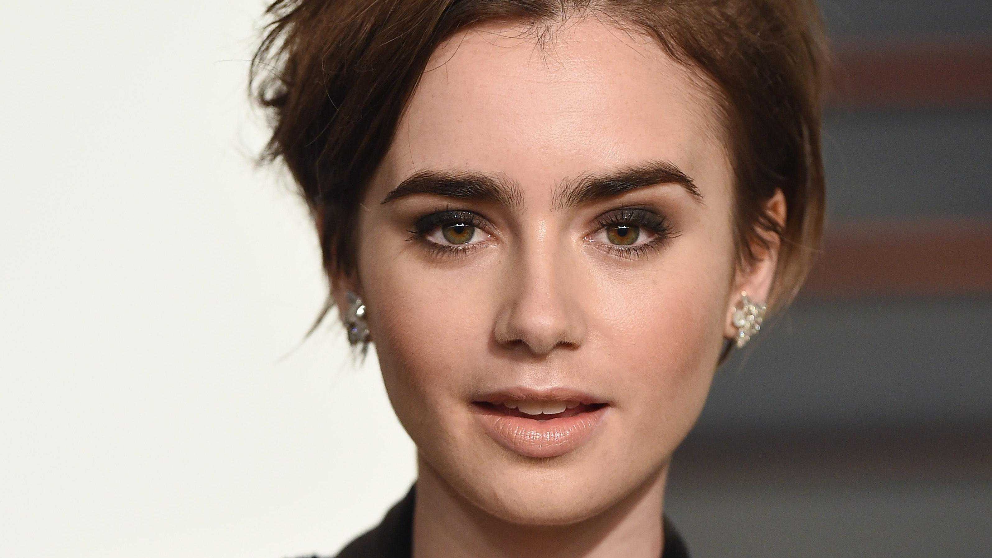 Lily Collins Close-up Wallpapers - Wallpaper Cave