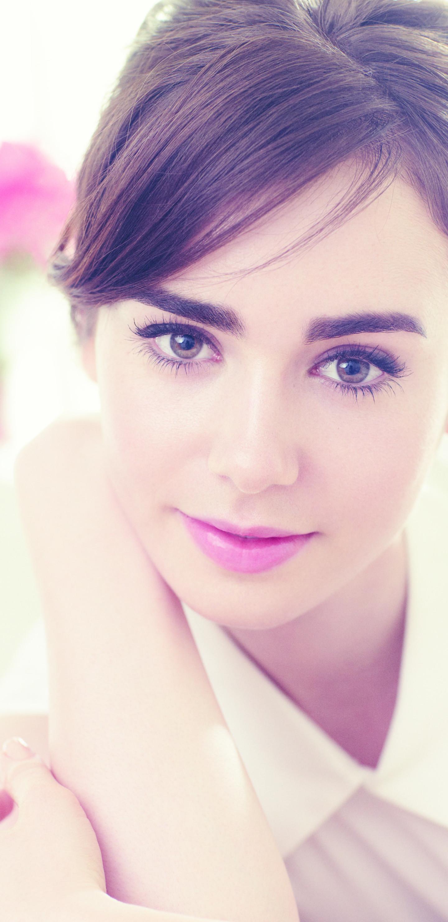 Lily Collins Close-up Wallpapers - Wallpaper Cave