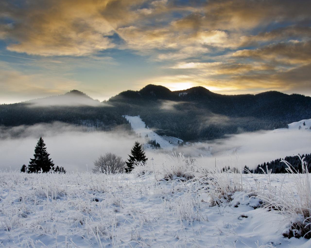 Snowy Hills Wallpapers - Wallpaper Cave