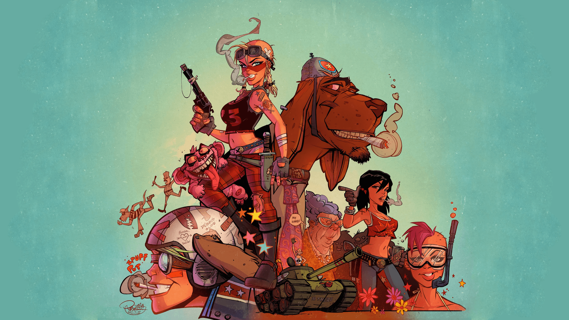 Tank Girl Wallpapers - Wallpaper Cave