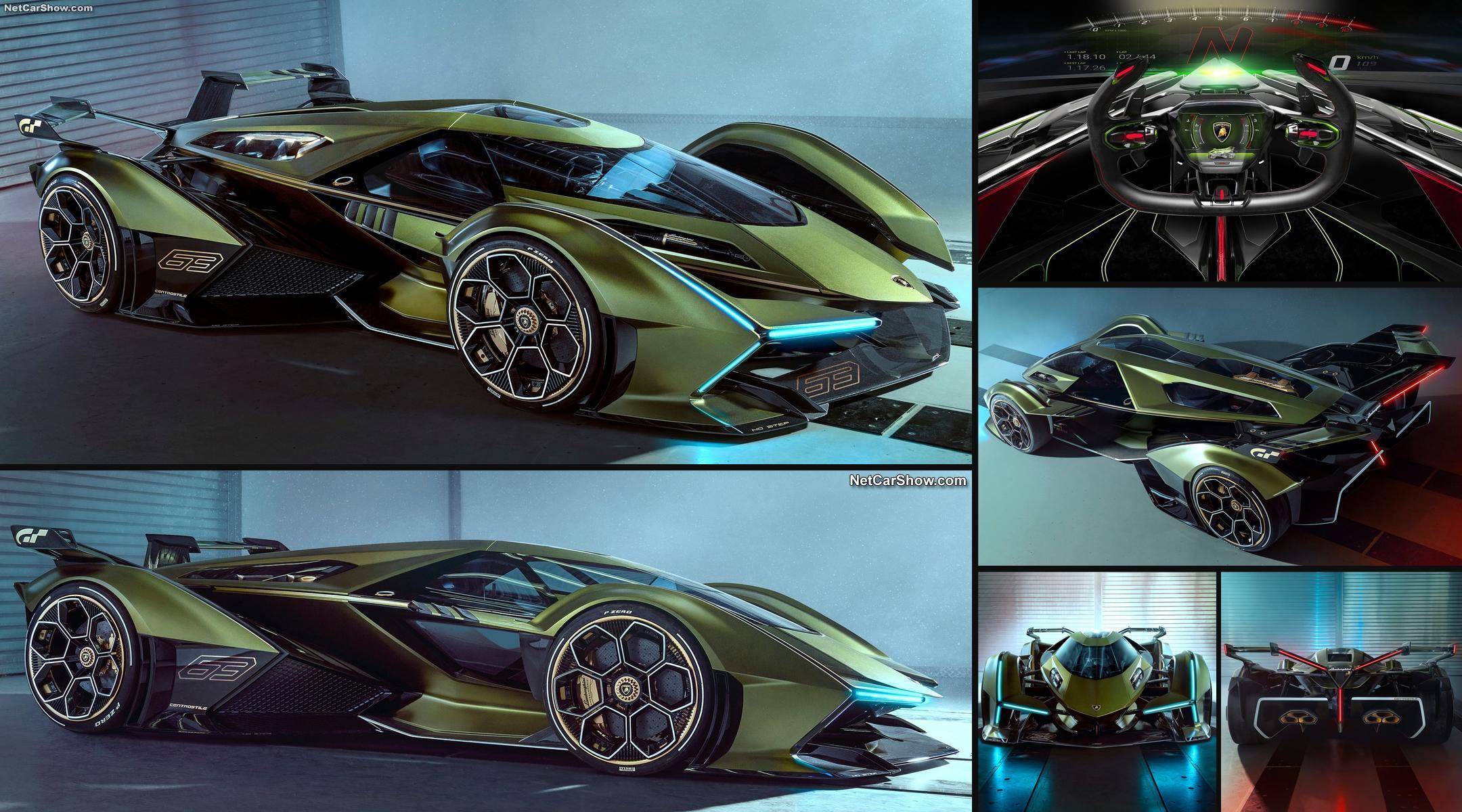 Lamborghini V12 Vision Gran Turismo Car Wallpapers - Wallpaper Cave