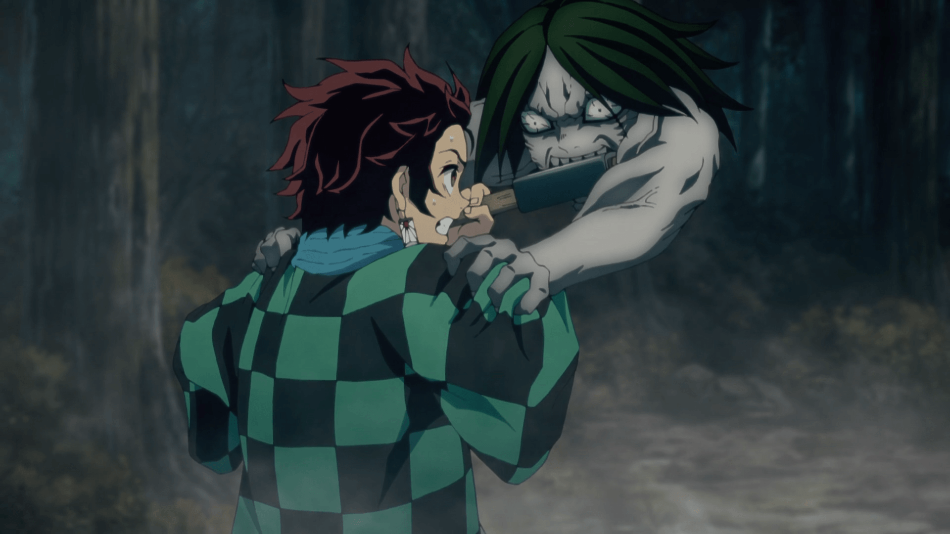 Demon In The Temple Kimetsu No Yaiba Wallpapers - Wallpaper Cave