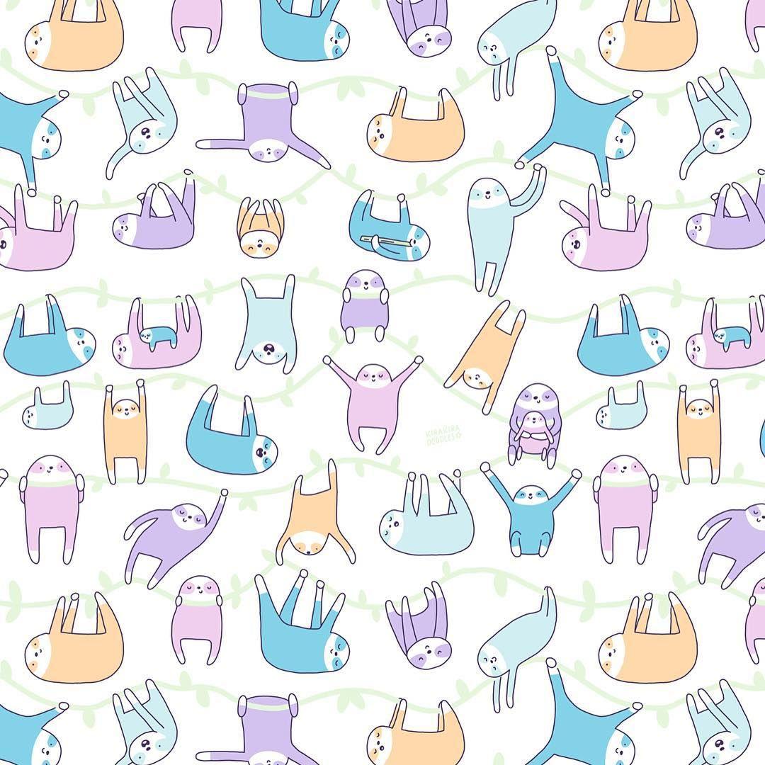 Llama Sloth Pug Wallpapers - Wallpaper Cave