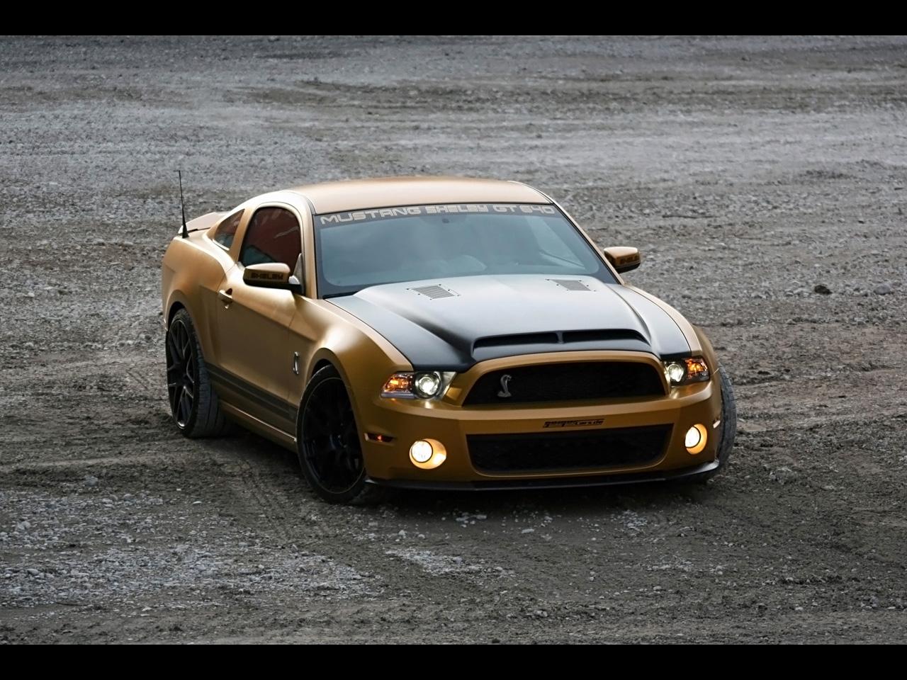 Gold Mustang Wallpapers - Wallpaper Cave