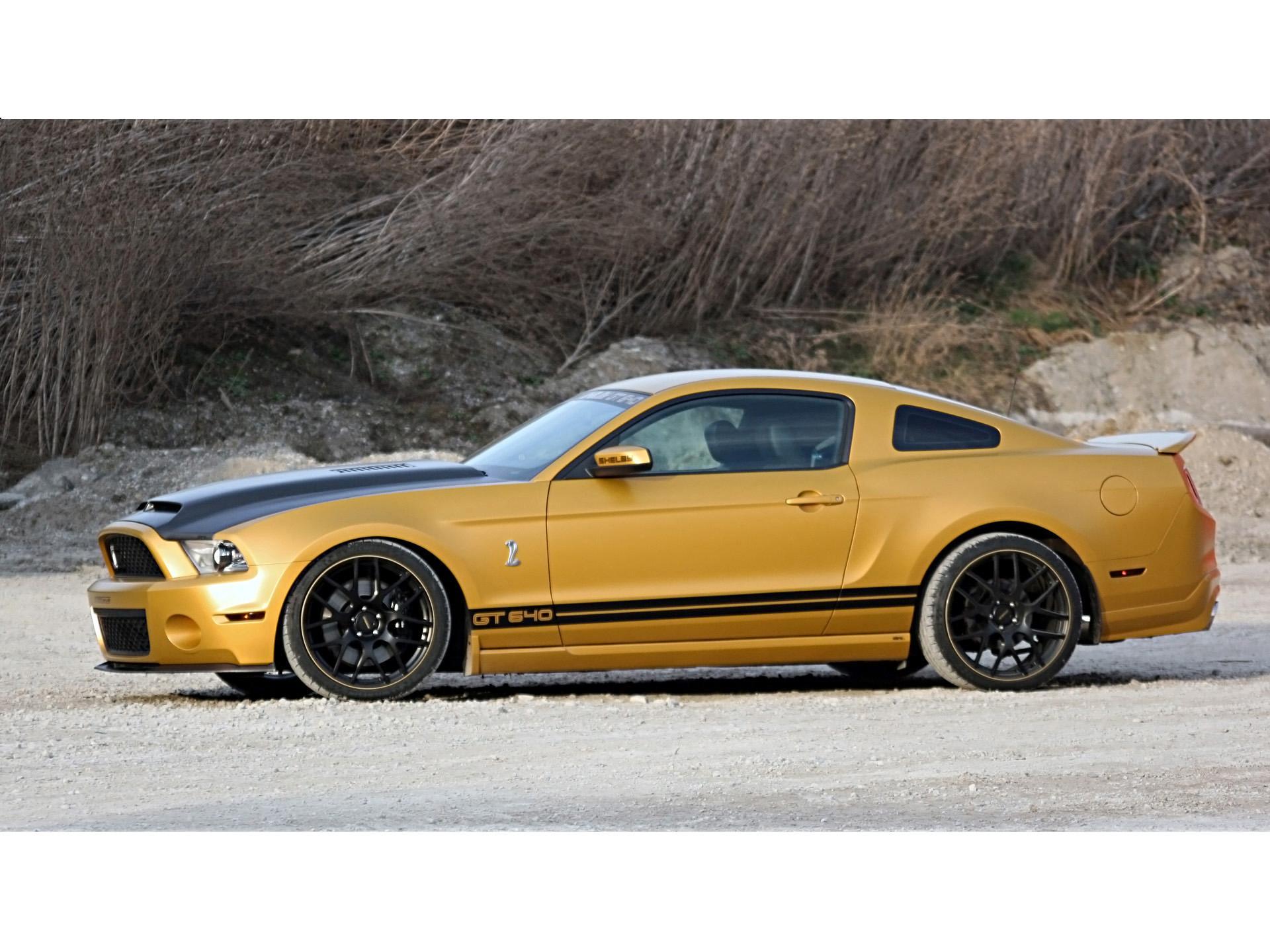 Gold Mustang Wallpapers - Wallpaper Cave