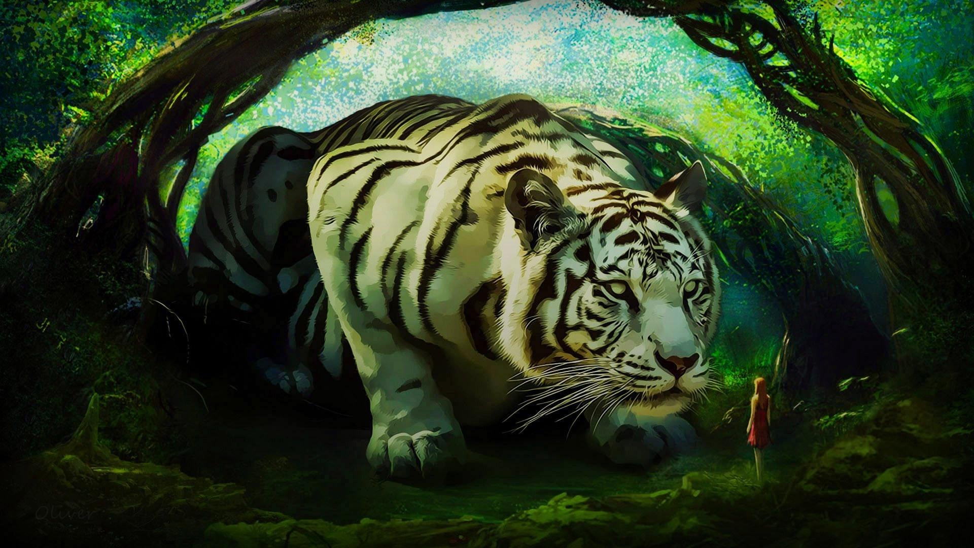 Tiger Girl Wallpapers - Wallpaper Cave