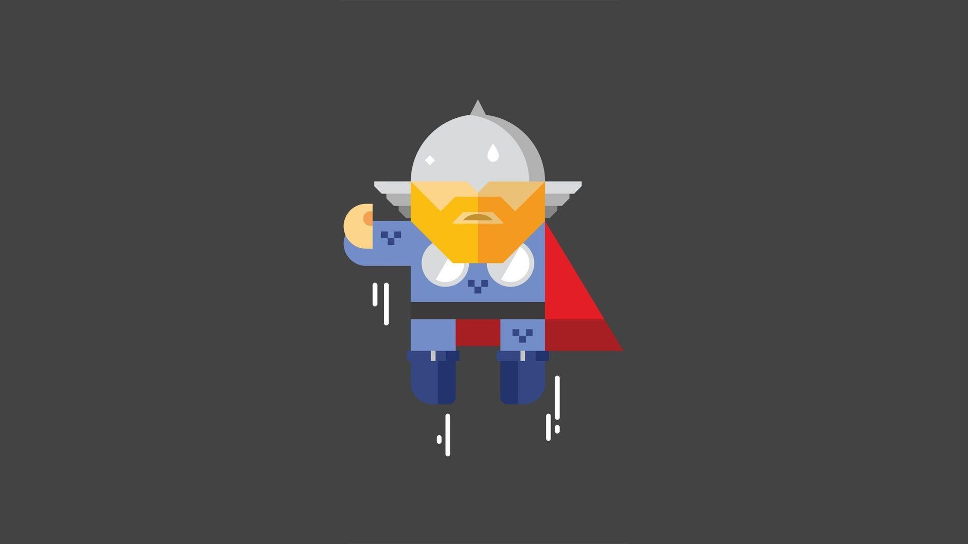 Thor Minimal Wallpapers - Wallpaper Cave