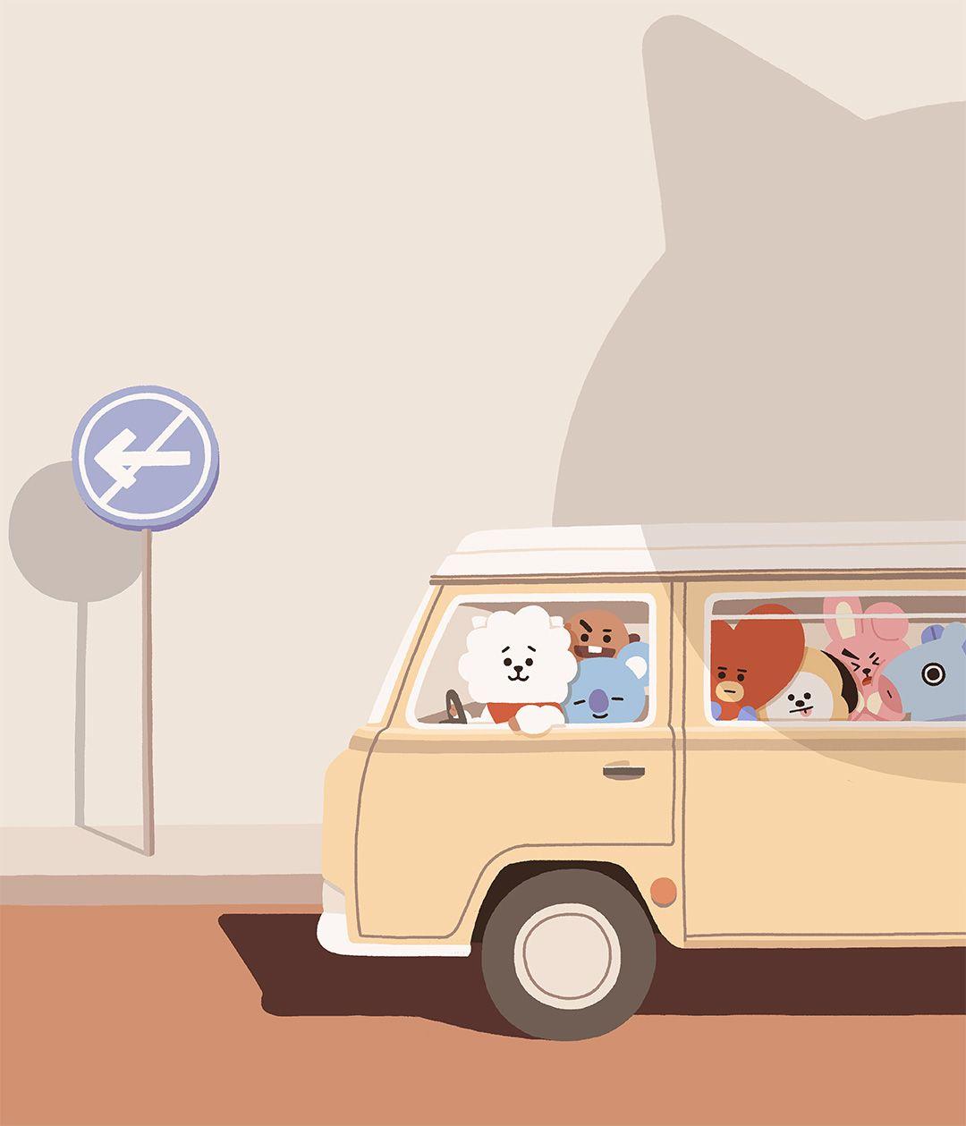 VAN BT21 Wallpapers - Wallpaper Cave