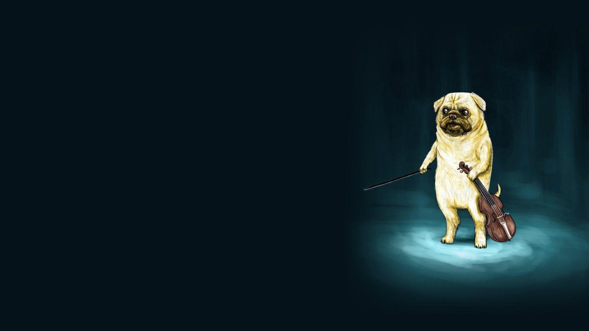 Pug Animated Computer Wallpapers - Wallpaper Cave