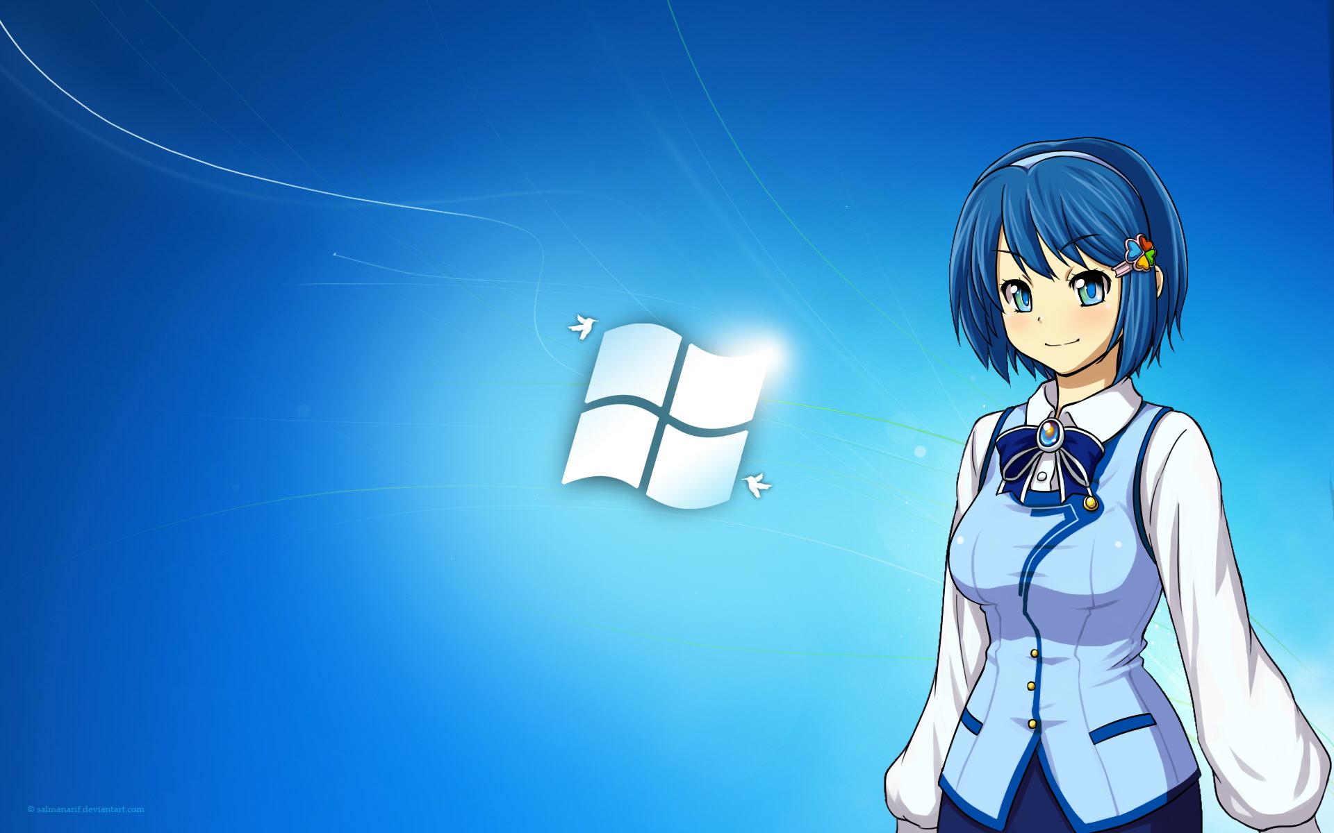 Windows-chan Wallpapers - Wallpaper Cave