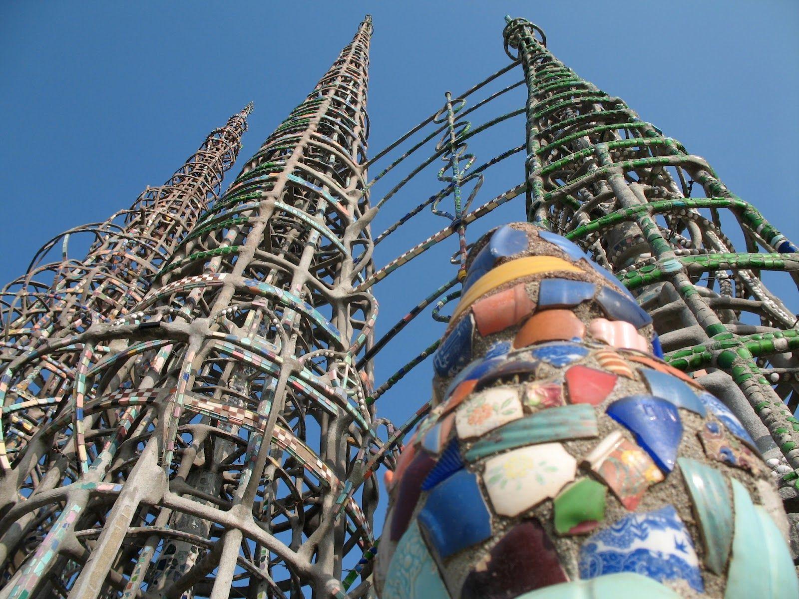 Watts Towers Wallpapers - Wallpaper Cave