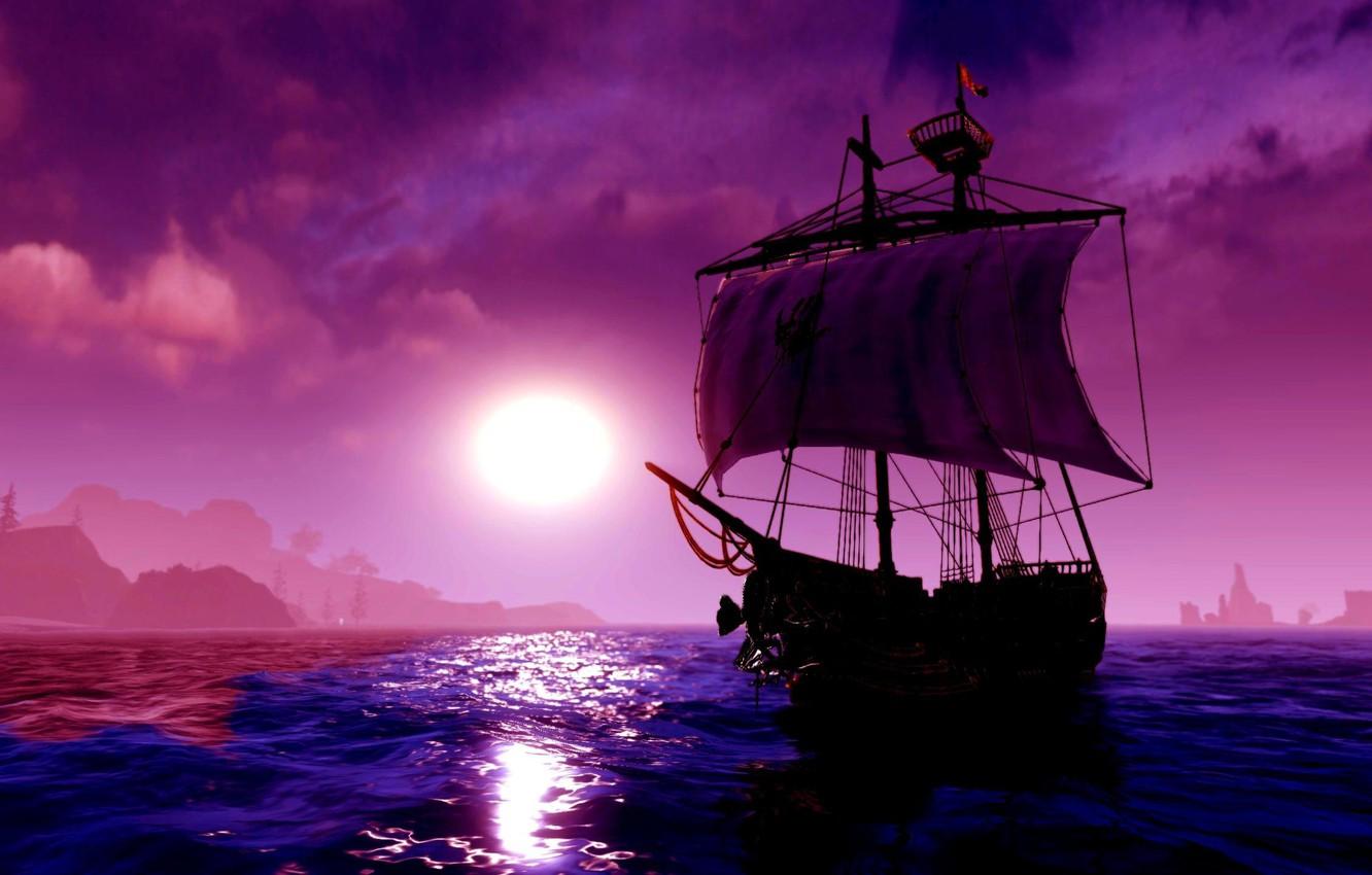 Moonlight Sailing Wallpapers - Wallpaper Cave