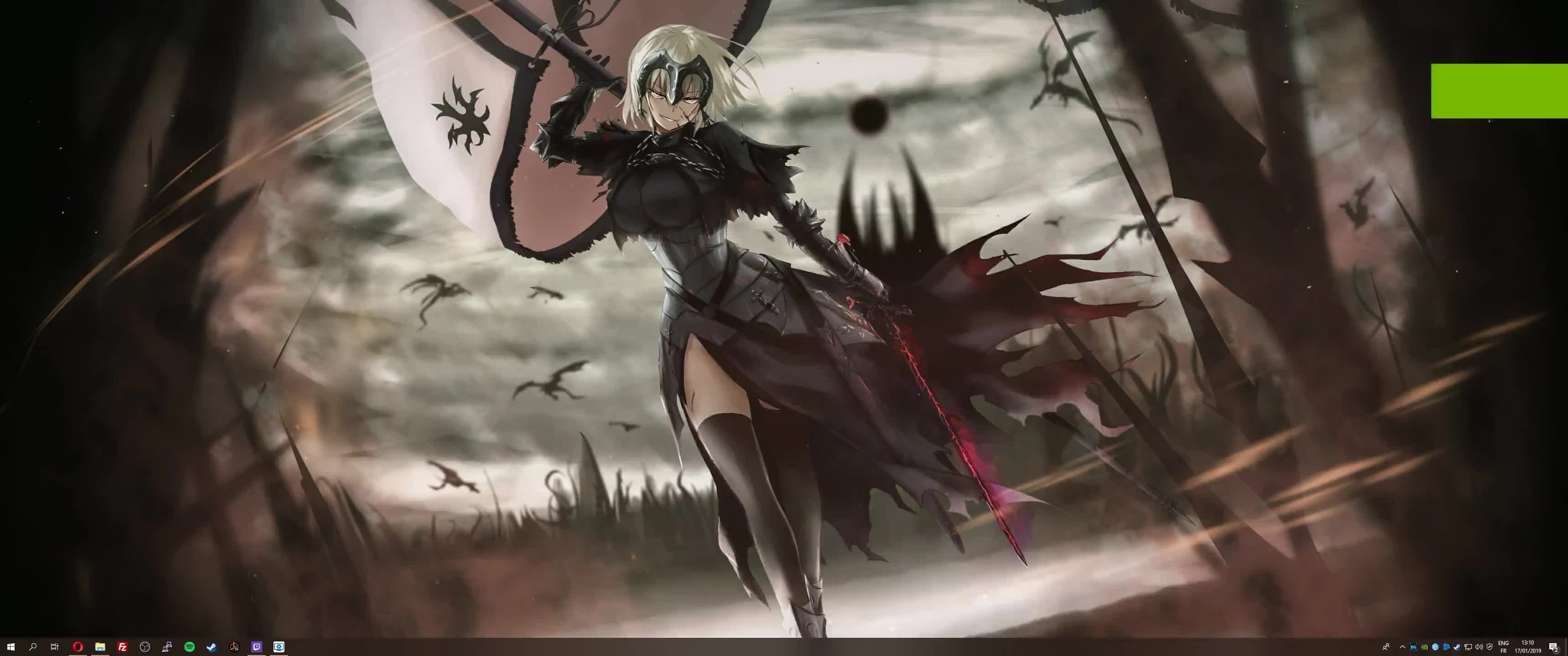 Jeanne D'Arc Alter Anime Wallpapers - Wallpaper Cave