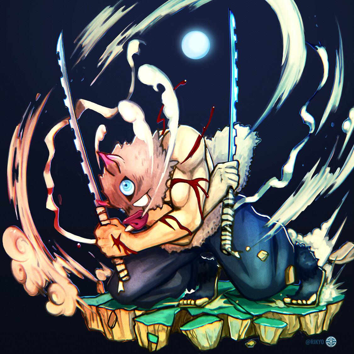 Inosuke Hashibira Demon Slayer Wallpapers - Wallpaper Cave