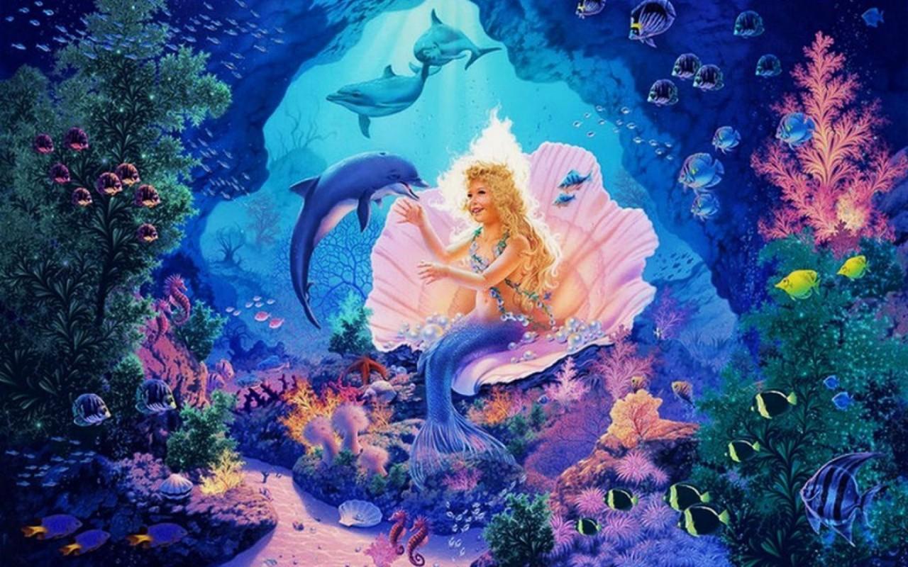 Mermaid Princess Wallpapers - Wallpaper Cave