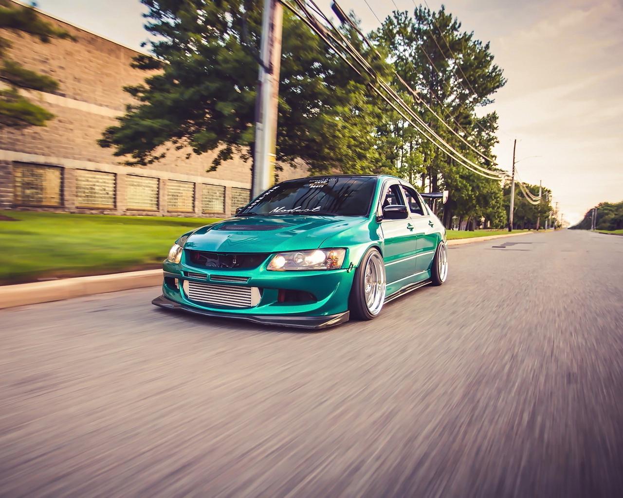 Mitsubishi Lancer Evo 5 Desktop Wallpapers - Wallpaper Cave