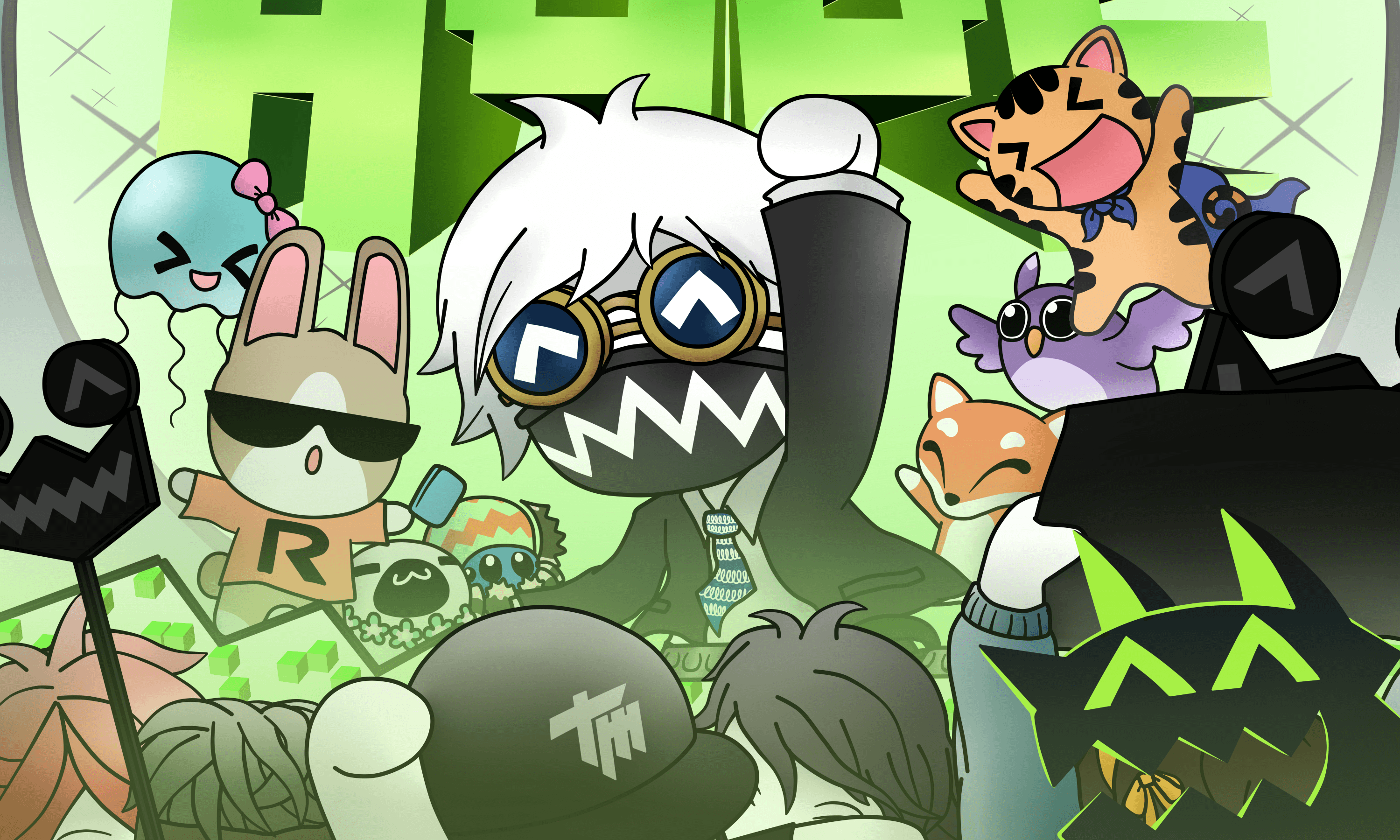 Tokyo Machine Cartoon Desktop Wallpapers - Wallpaper Cave