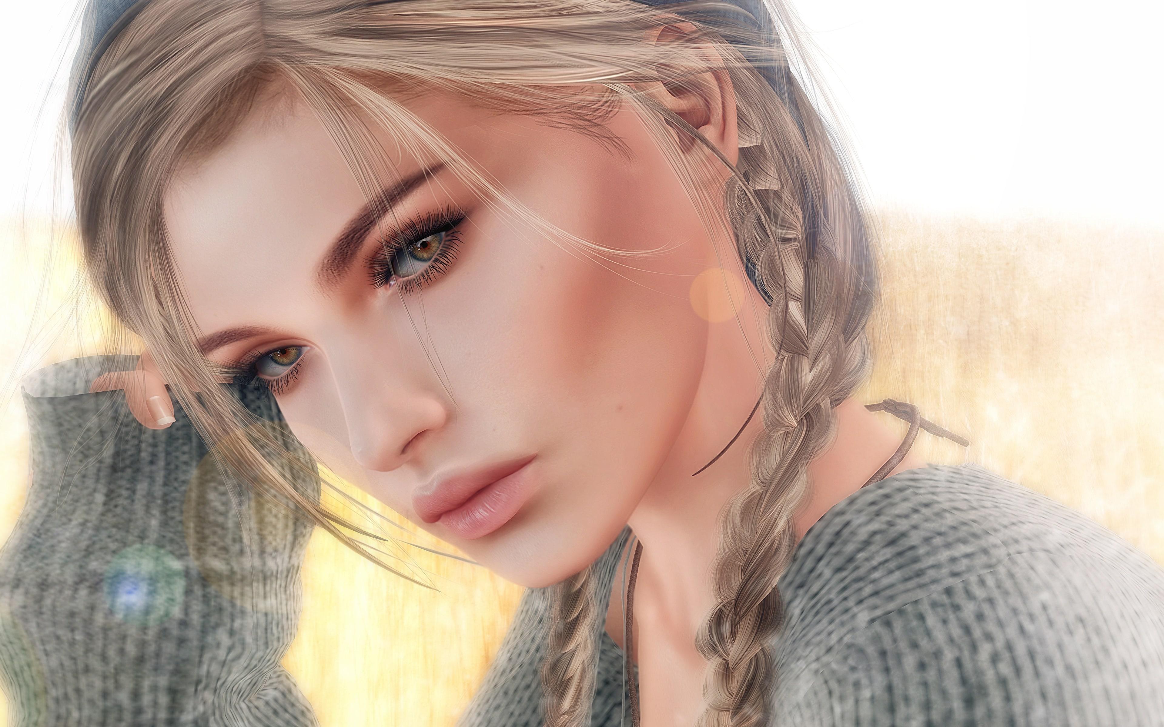 Cute Blonde Wallpapers Wallpaper Cave