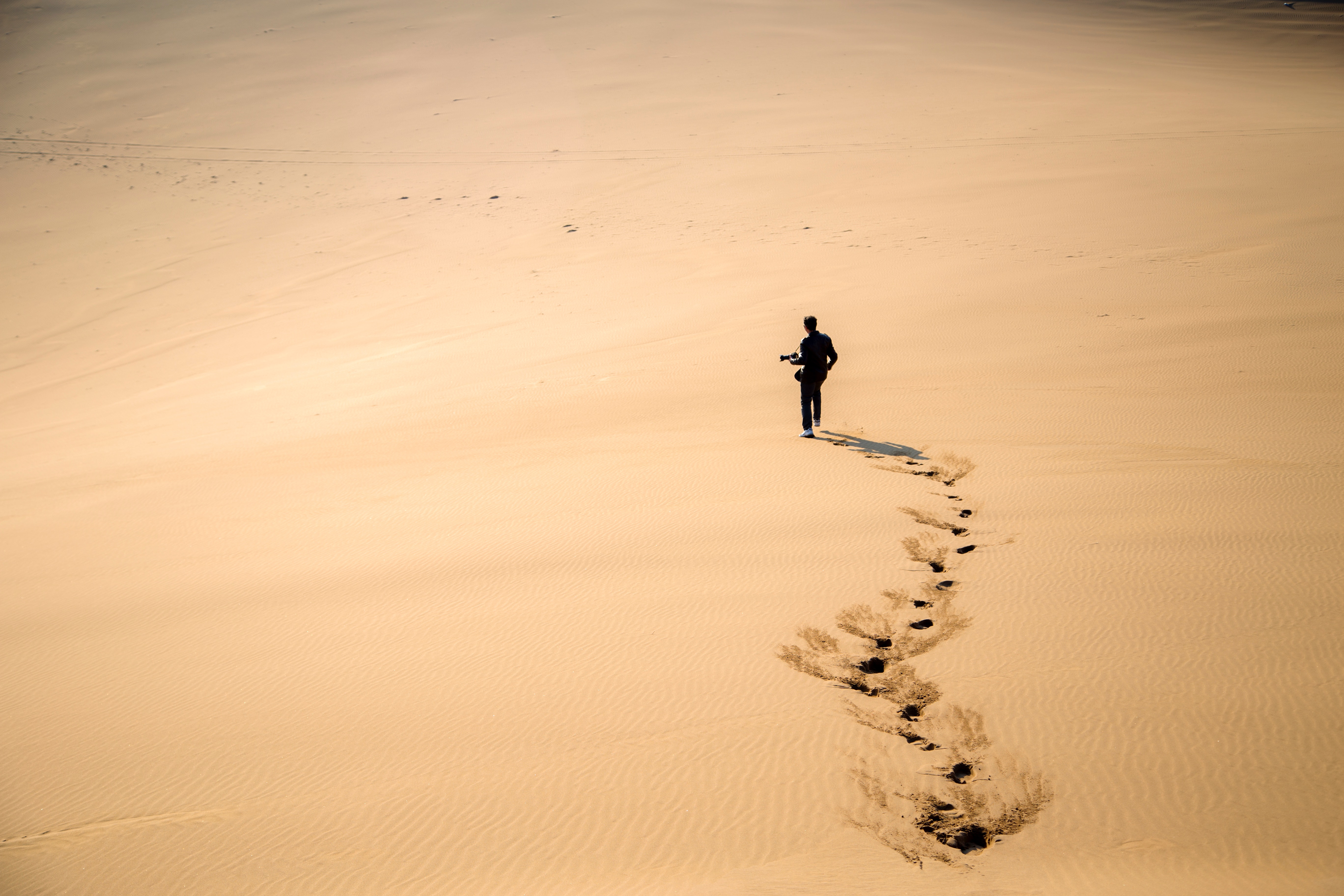 Desert Dunes Walking Wallpapers - Wallpaper Cave