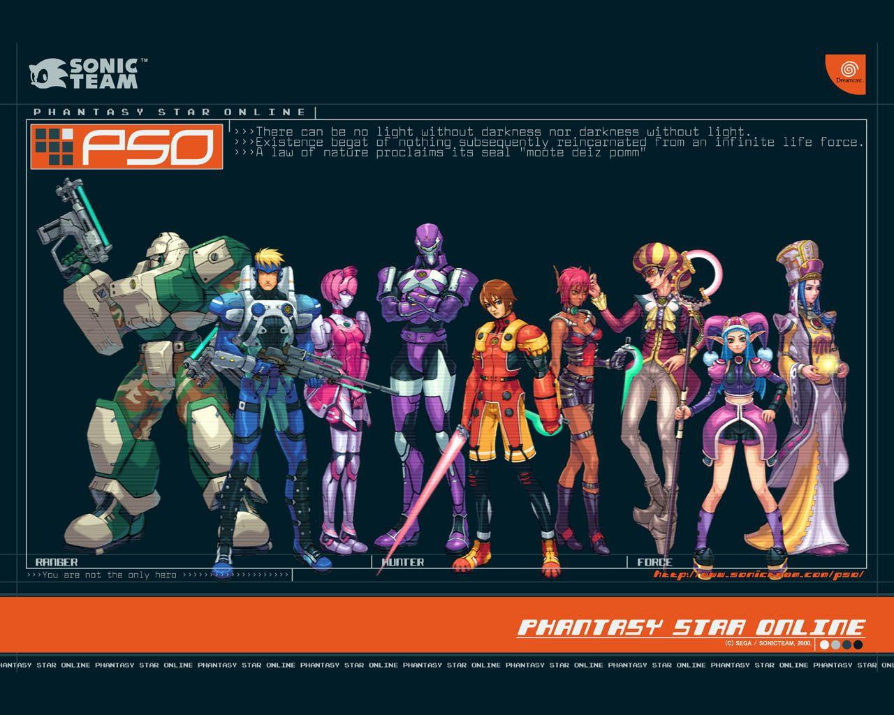 Phantasy Star Online Wallpapers - Wallpaper Cave