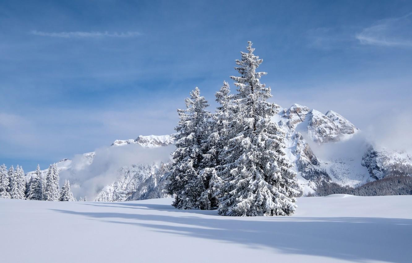 Winter Dolomites Wallpapers - Wallpaper Cave