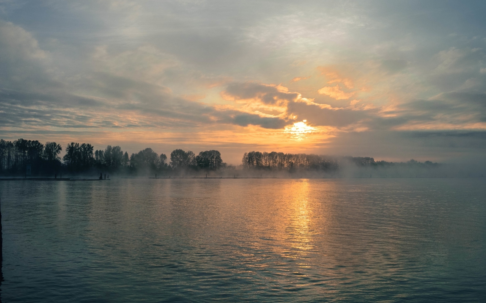 Fog Sunset Wallpapers - Wallpaper Cave