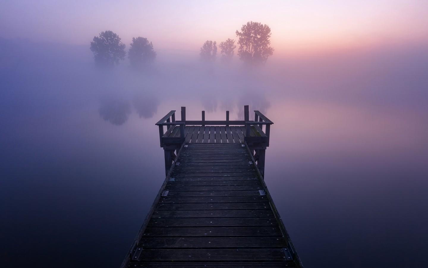 Fog Sunset Wallpapers - Wallpaper Cave