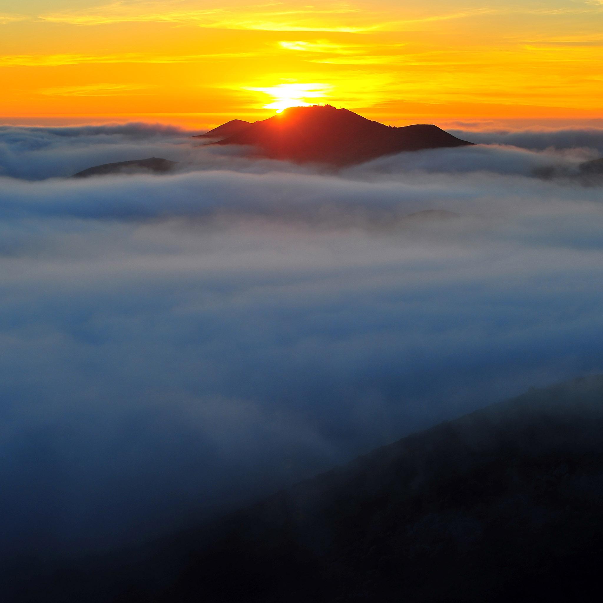 Fog Sunset Wallpapers - Wallpaper Cave