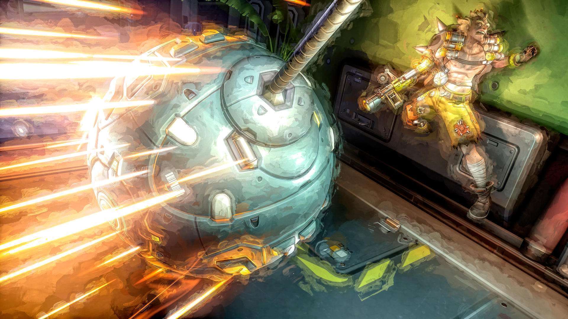 Overwatch Junkrat Desktop Wallpapers - Wallpaper Cave