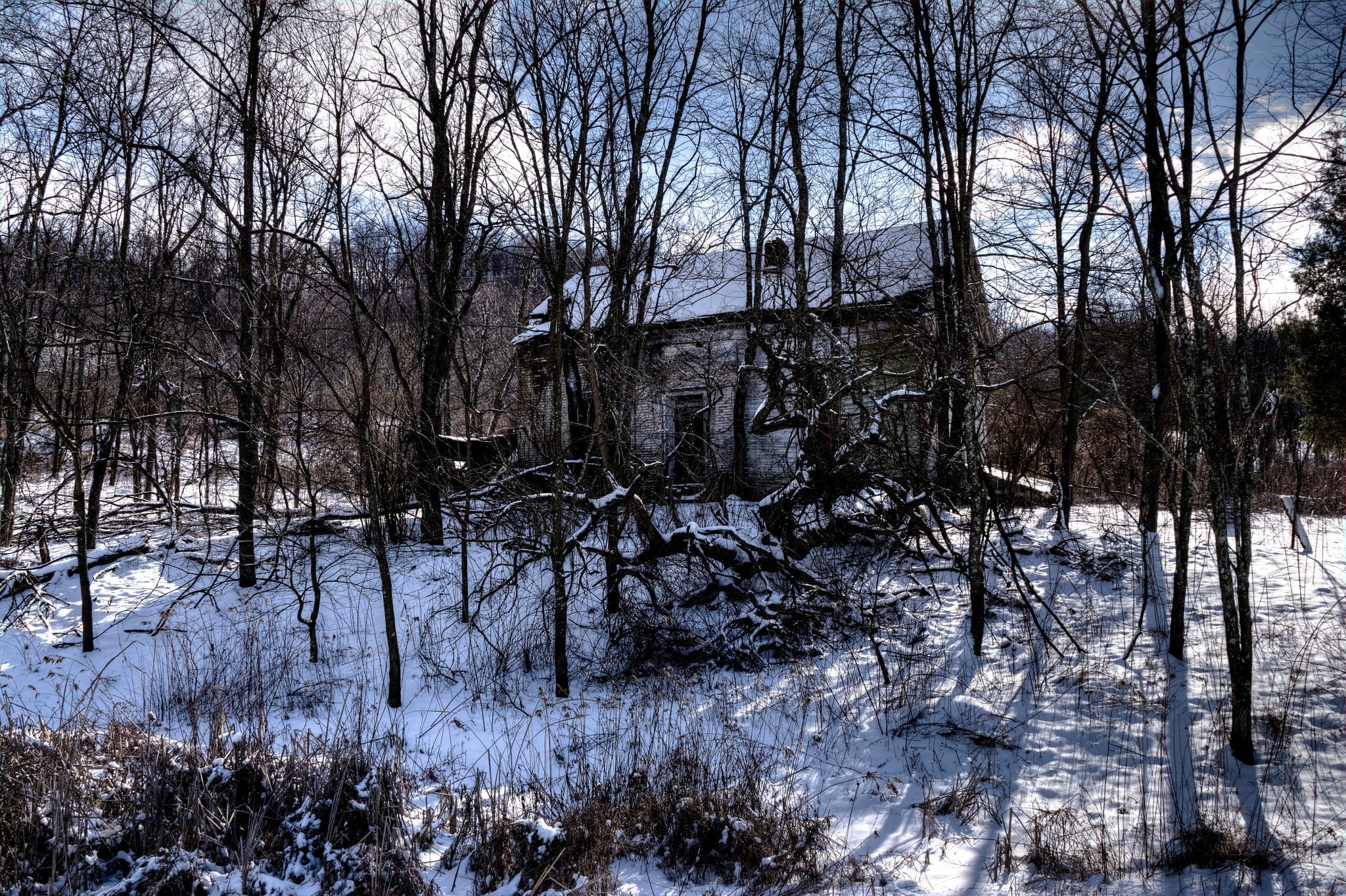 Winter Rural Landscape Wallpapers - Wallpaper Cave