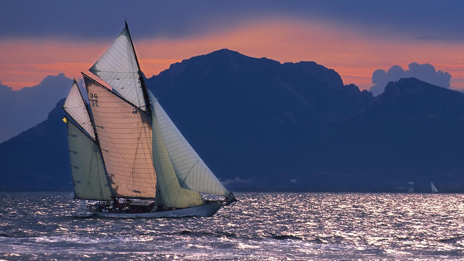 Sailboat Sunset Wallpapers - Wallpaper Cave