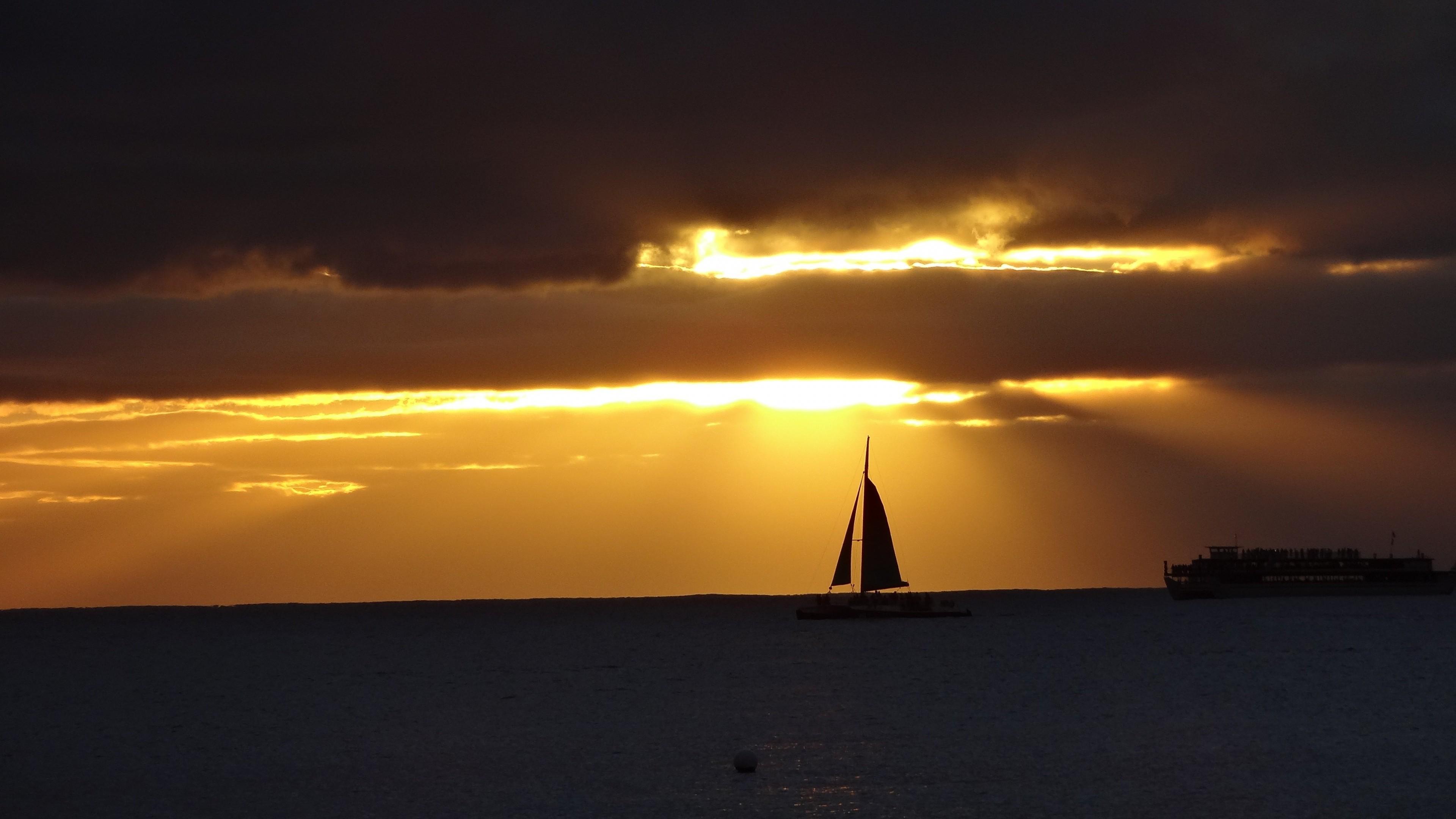 Sailboat Sunset Wallpapers - Wallpaper Cave