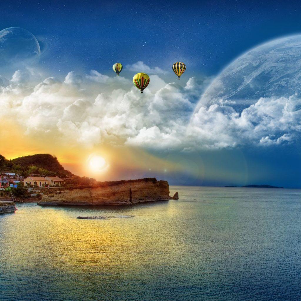 Hot Air Balloon Fantasy Wallpapers - Wallpaper Cave